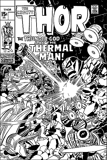 Kirby Thor Cover