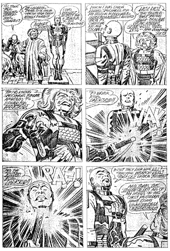 TwoMorrows Publishing - Young Scott Free pencils - Kirby Collector ...